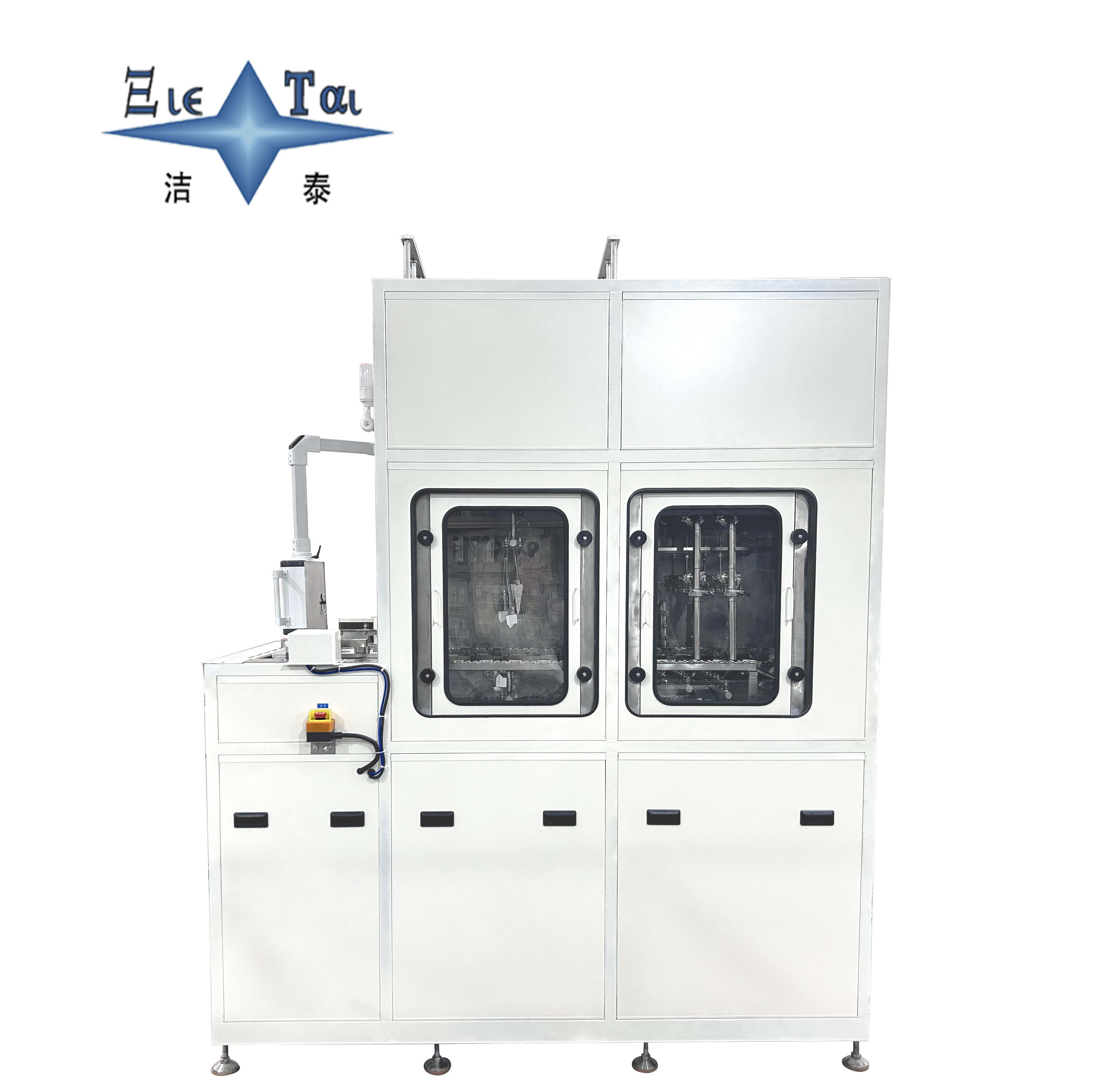 Ultrasonic Spray Cleaning Machine 22KW Air Knife Cleaning System Fully ...